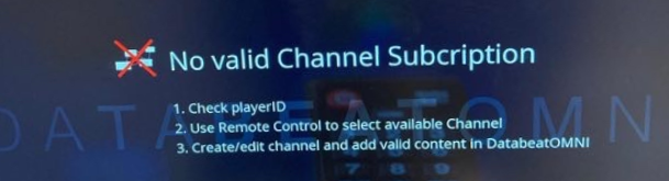 Why is my public display black and not showing content?