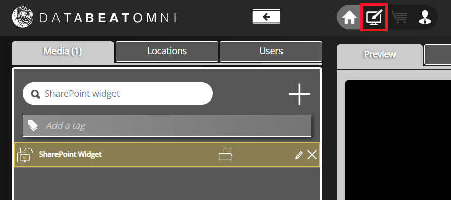 What is the SharePoint widget and how it works