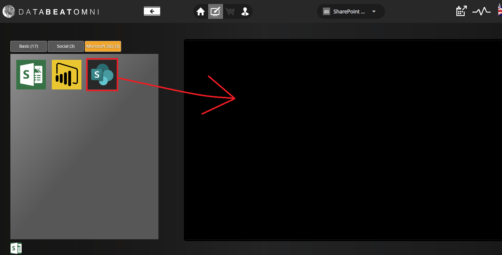 What is the SharePoint widget and how it works